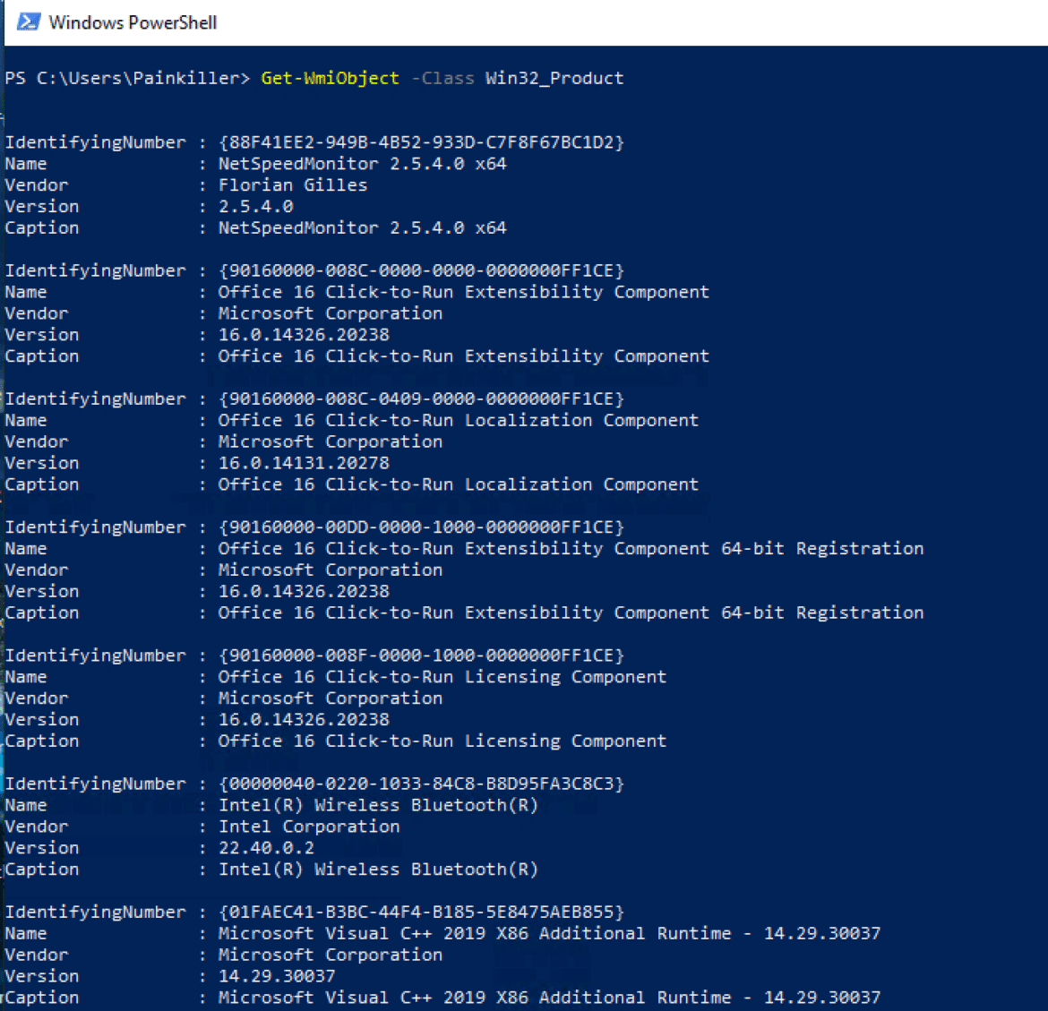 Mit der Windows PowerShell Software deinstallieren - Painkiller-Tech